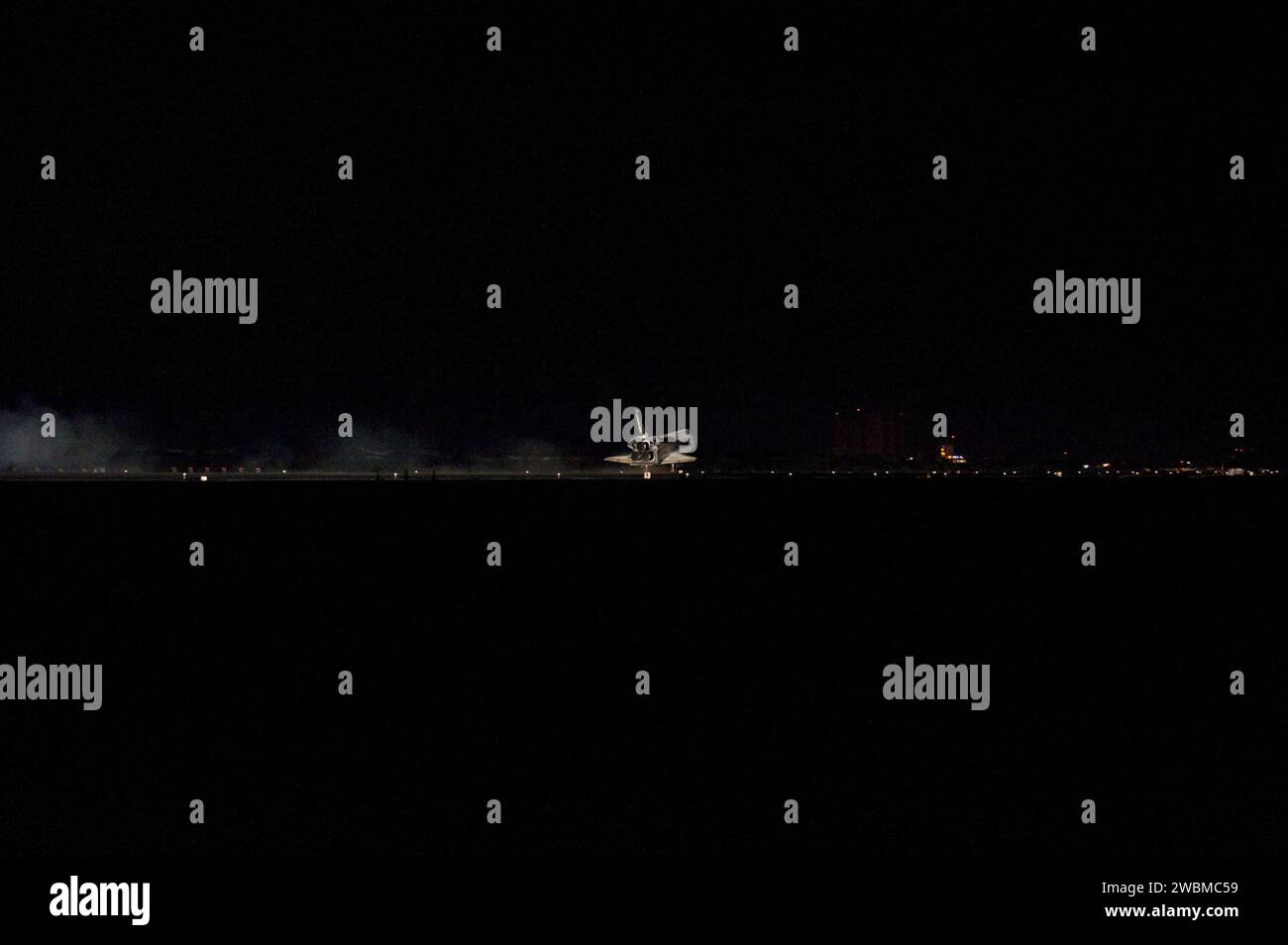 STS135-S-182 (21 July 2011) --- Space shuttle Atlantis' bright-white ...