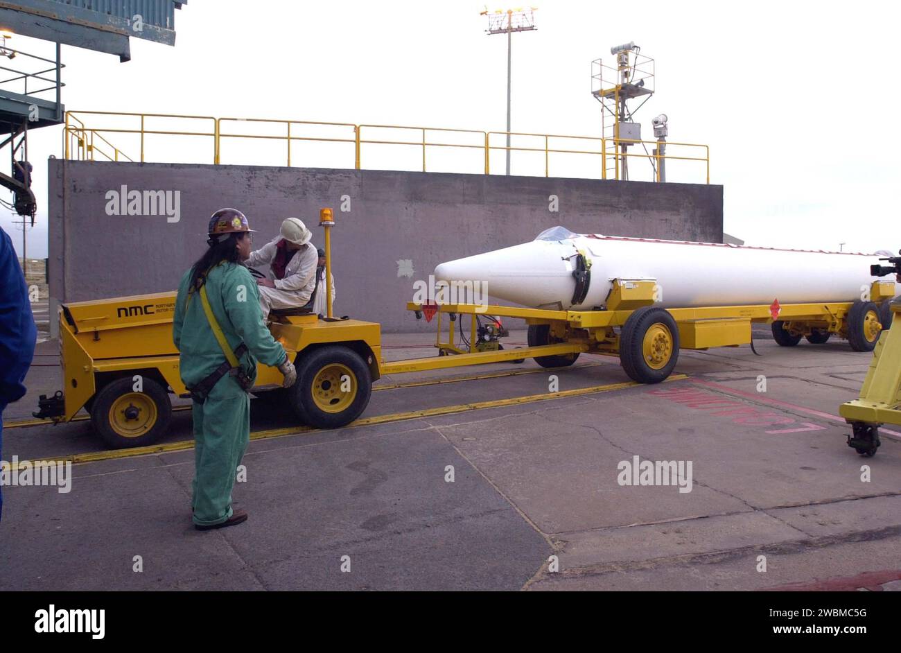 VANDENBERG AIR FORCE BASE, CALIF. - The first Solid Rocket Booster for ...