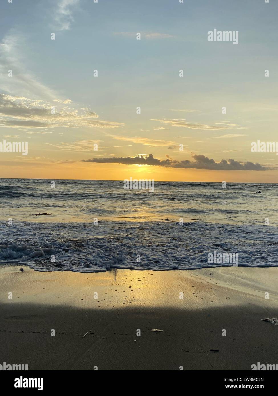 Indonesia, Bali island, beach and sunsets in the Kuta area Stock Photo ...