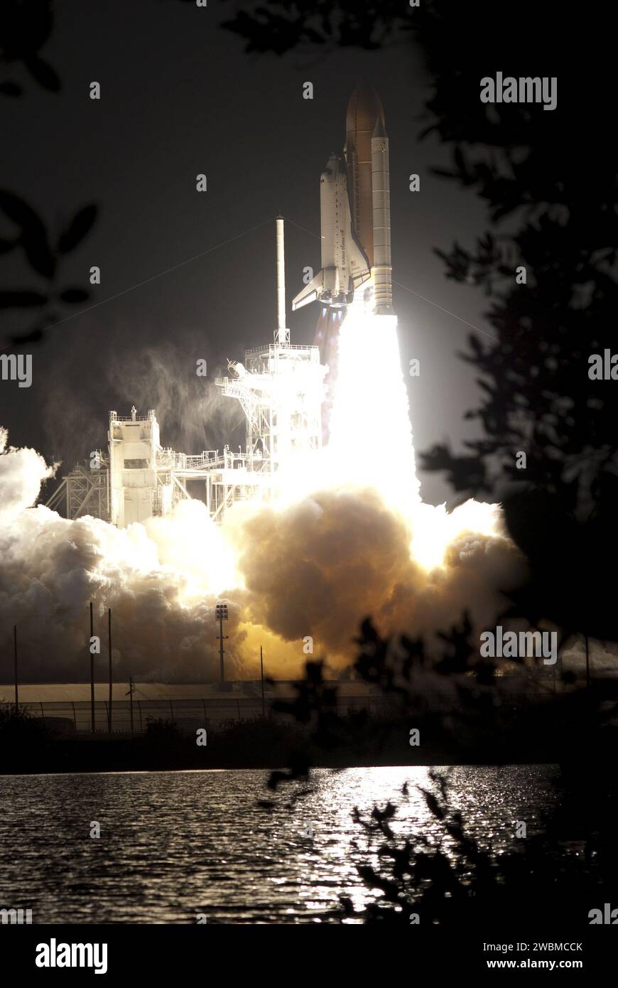 CAPE CANAVERAL, Fla. - In a blinding flash, space shuttle Endeavour roars to life on Launch Pad ...