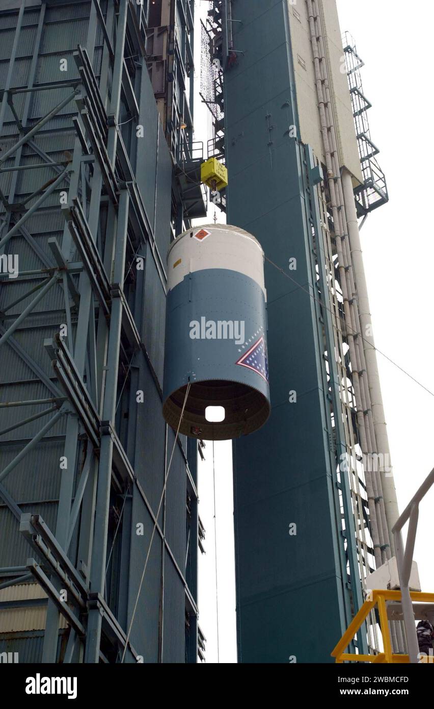 VANDENBERG AIR FORCE BASE, CALIF. - At NASA Space Launch Complex 2 on Vandenberg Air Force Base ...