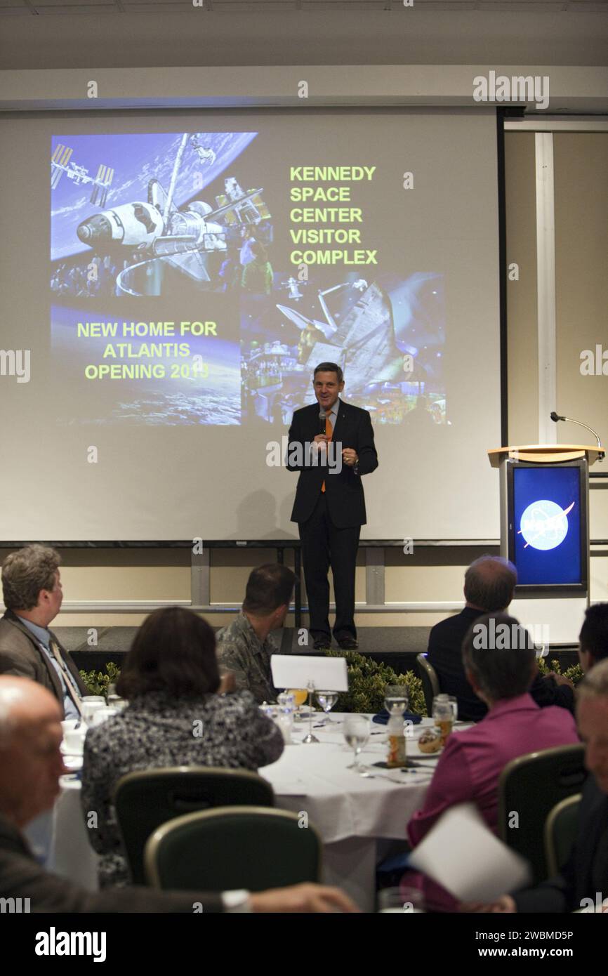 Kennedy Space Center Director Bob Cabana and NASA Administrator Charlie ...