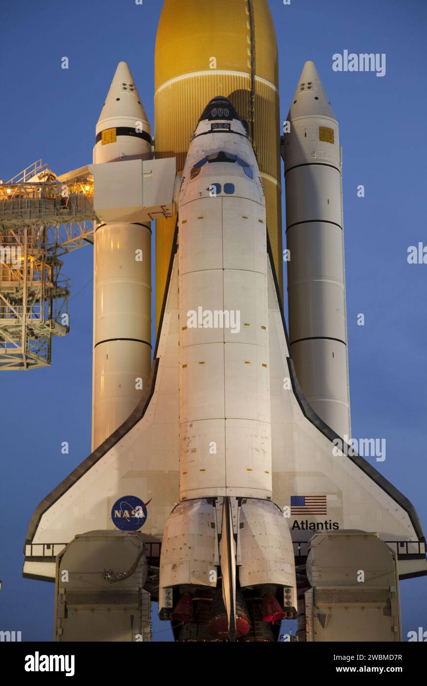 CAPE CANAVERAL, Fla. -- Sunrise at Launch Pad 39A at NASA's Kennedy ...