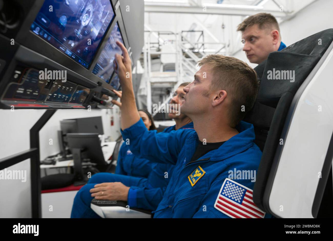 jsc2023e066252 (Oct. 15, 2023) --- SpaceX Crew-8 crew members (from ...