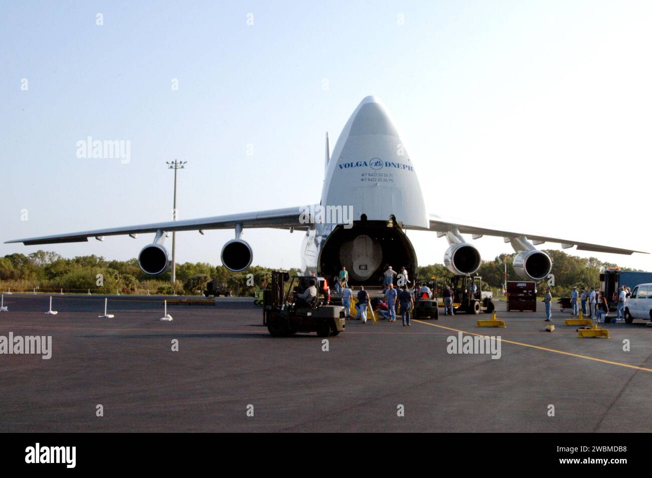 KENNEDY SPACE CENTER, FLA. - At the Cape Canaveral Air Force Station ...