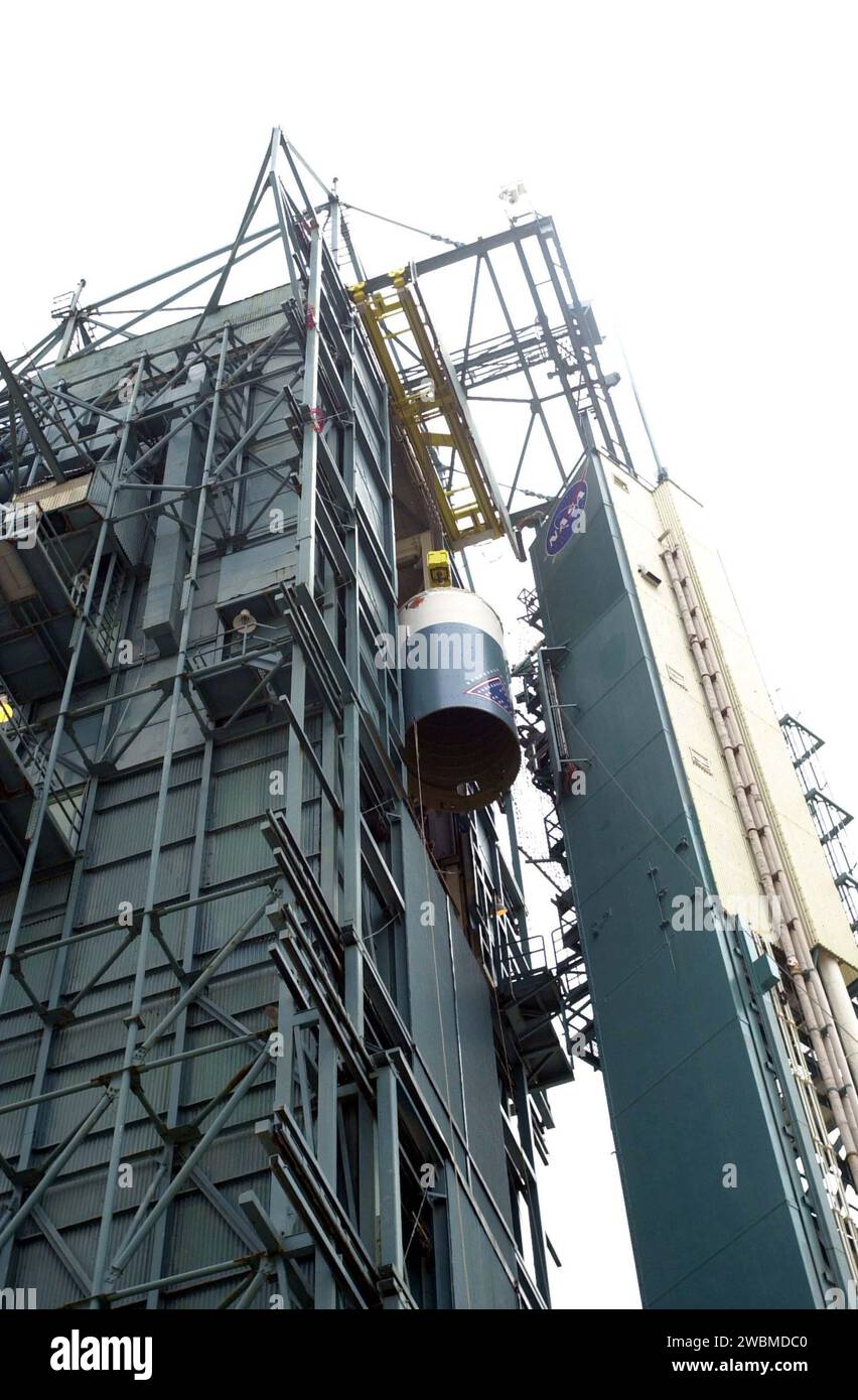 VANDENBERG AIR FORCE BASE, CALIF. - At NASA Space Launch Complex 2 on Vandenberg Air Force Base ...