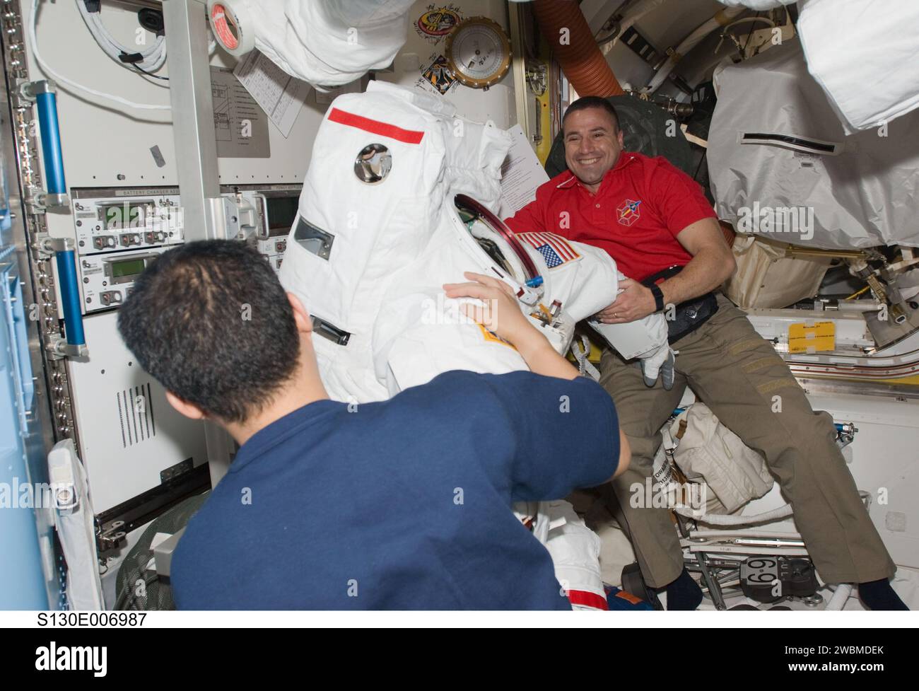 S130-E-006987 (10 Feb. 2010) --- NASA astronaut George Zamka ...