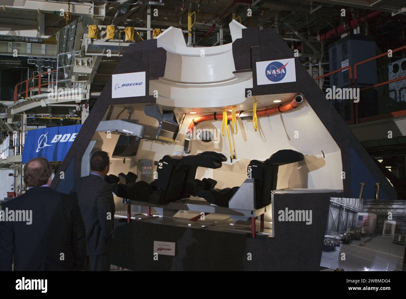 CAPE CANAVERAL, Fla. – In the Orbiter Processing Facility-3 (OPF-3) at ...