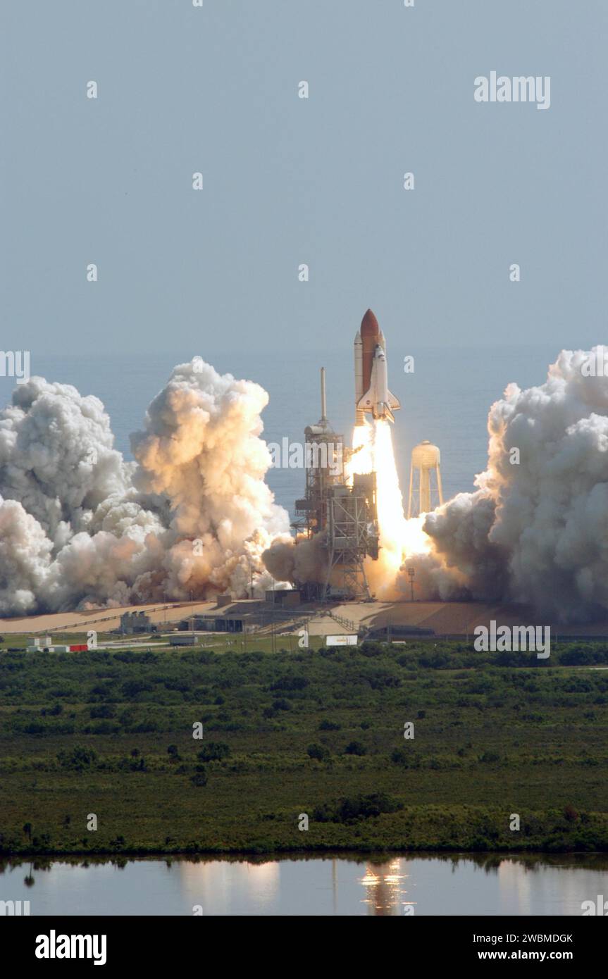 Space Shuttle Discovery lifts off on mission STS-114, the 114th Shuttle ...