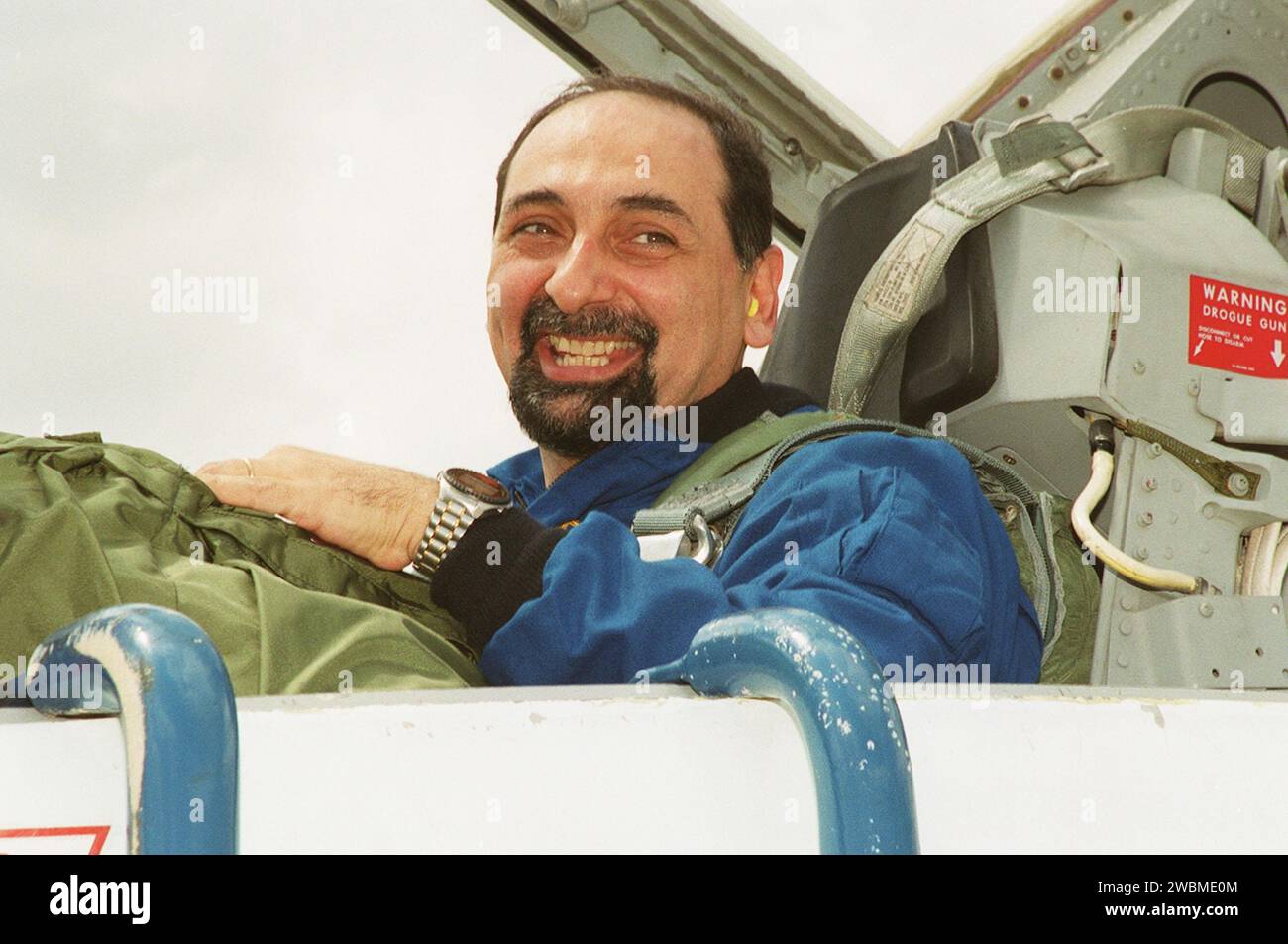 STS-100 crew members, including Umberto Guidoni, Chris Hadfield, and ...