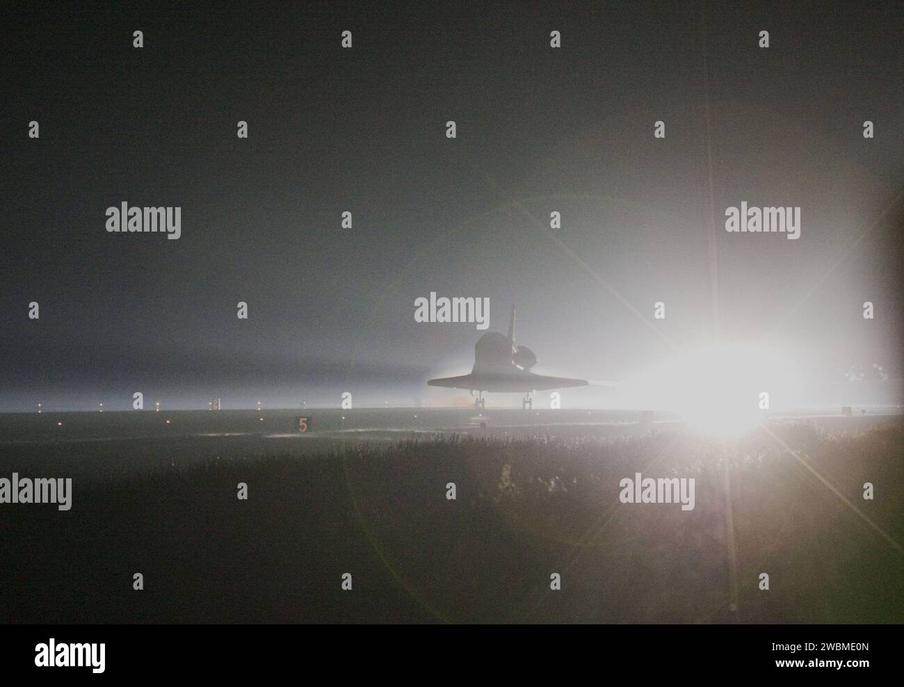 CAPE CANAVERAL, Fla. -- Space shuttle Atlantis returns to Earth for the ...