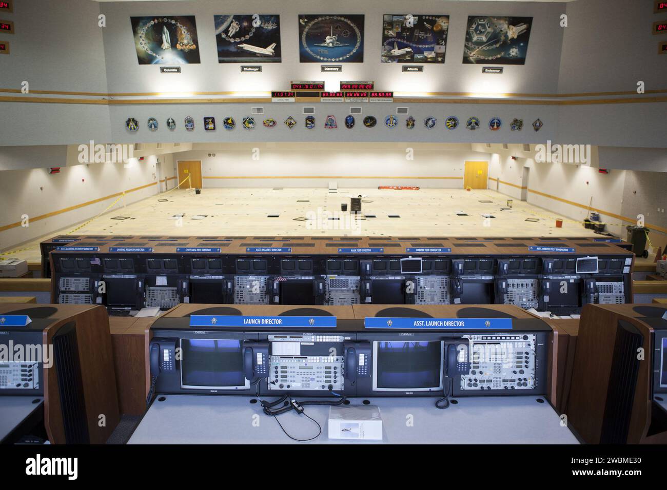 CAPE CANAVERAL, Fla. – In Firing Room 4 in the Launch Control Center at ...