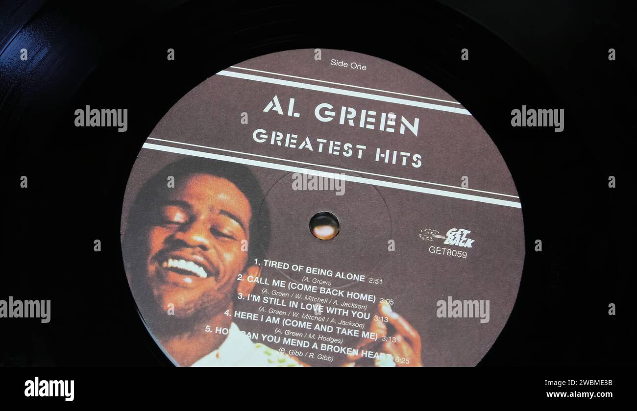 Al green record hi-res stock photography and images - Alamy