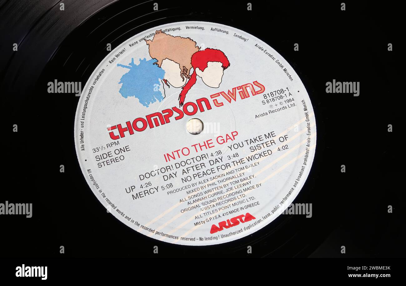 Thompson twins hi-res stock photography and images - Alamy