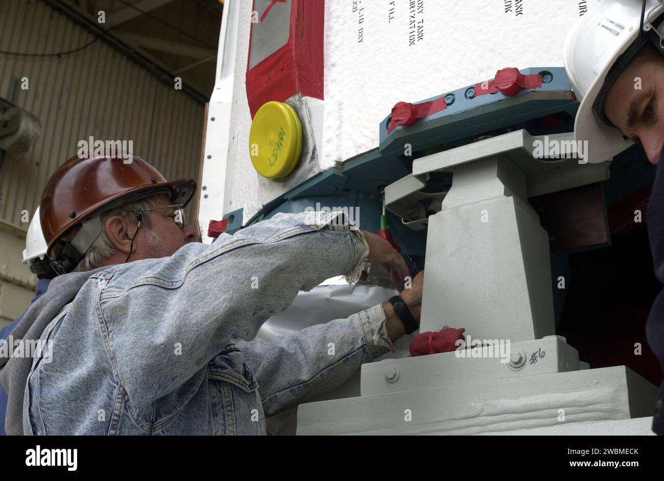 VANDENBERG AIR FORCE BASE, CALIF. - At NASA Space Launch Complex 2 on ...