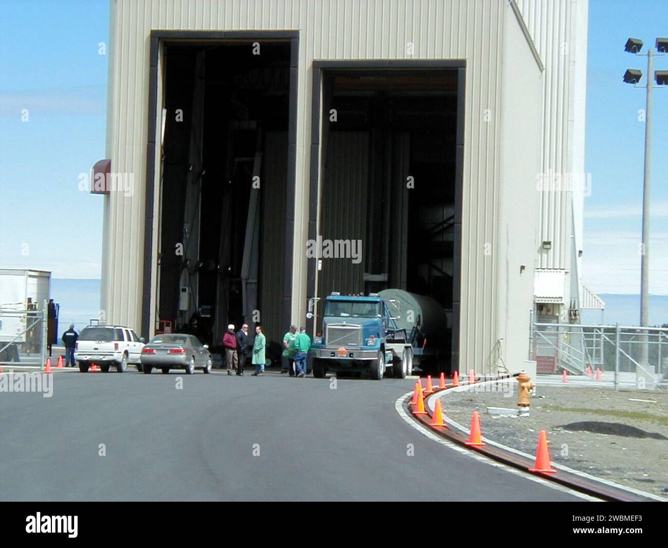 First stage of lockheed martin launch vehicle hi-res stock photography ...
