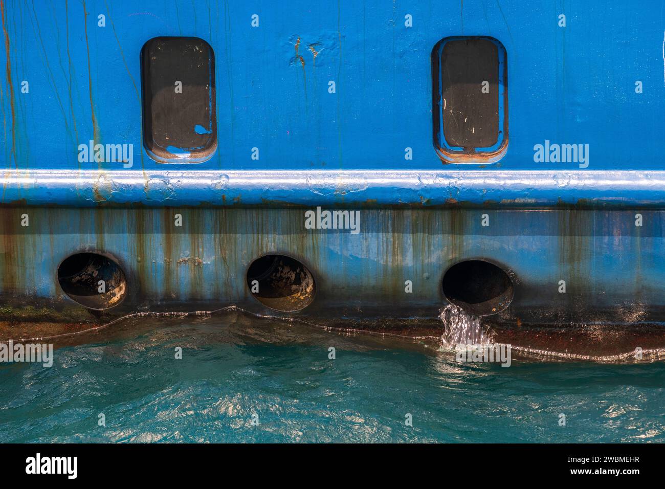 Vintage boat holes hi-res stock photography and images - Alamy