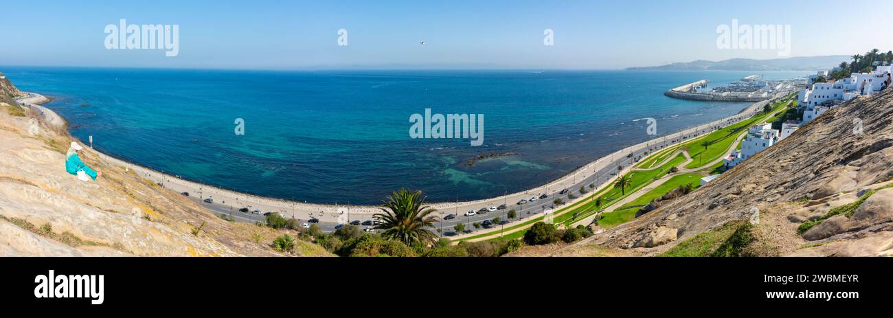 Tangier, Morocco. October 15th, 2022 - Rock in the Phoenician cemetery ...