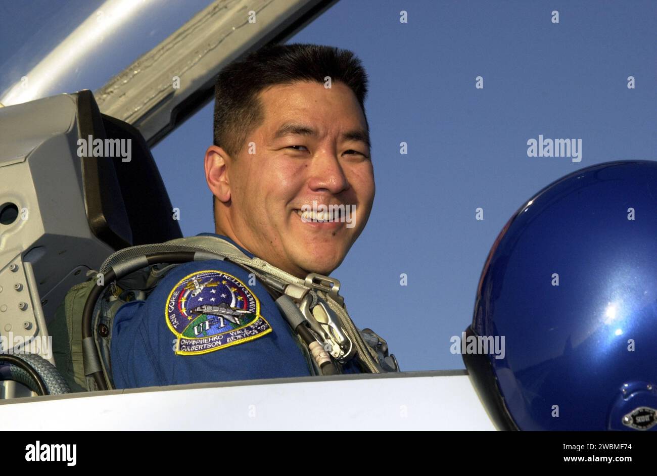 KENNEDY SPACE CENTER, Fla. -- STS-108 Mission Specialist Daniel M. Tani ...