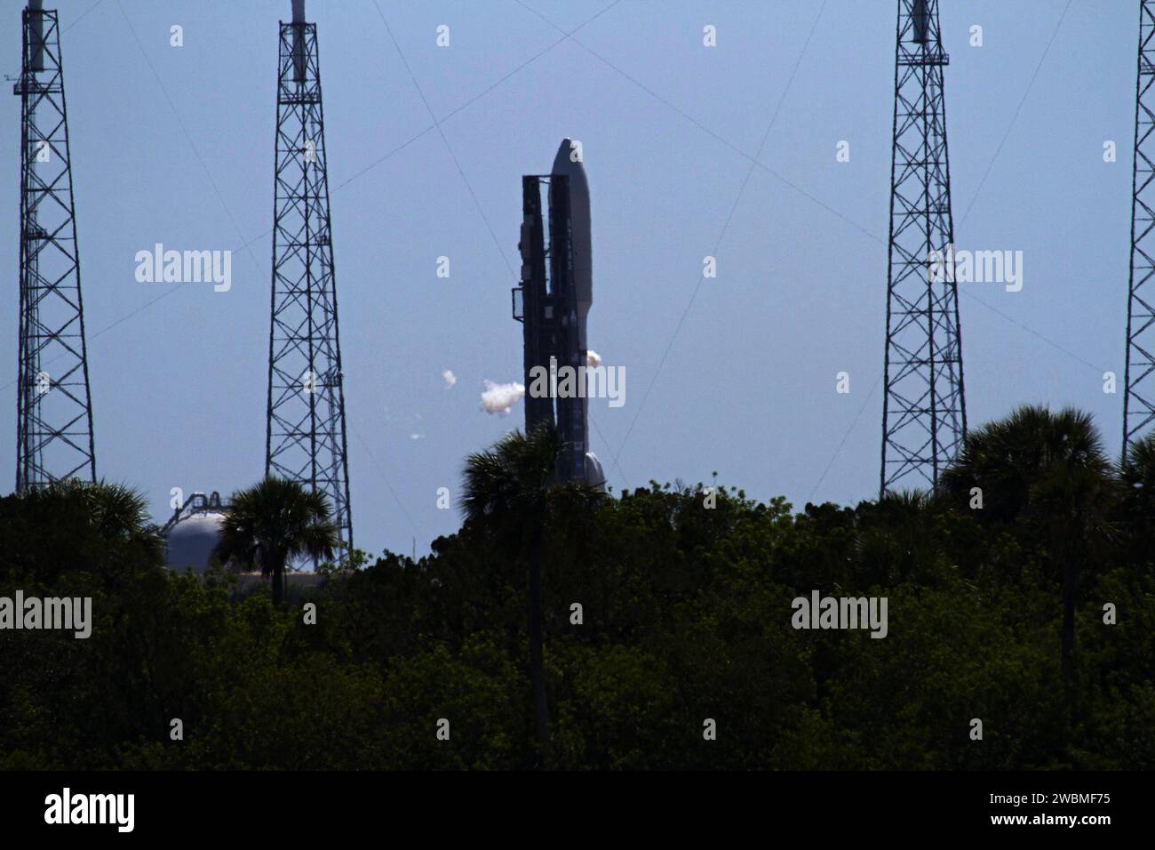 CAPE CANAVERAL, Fla. -- NASA's Juno planetary probe, enclosed in its ...