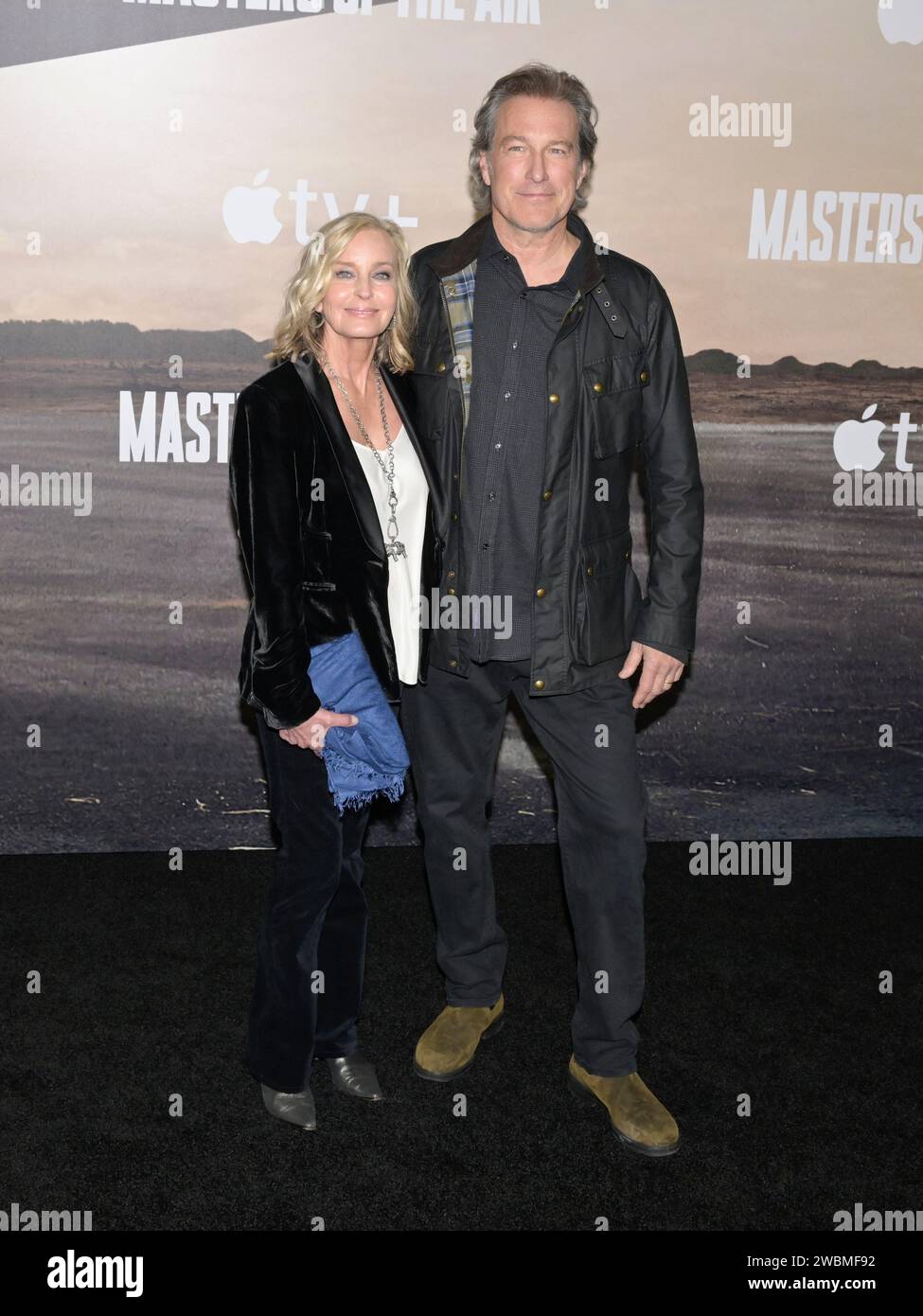 January 10, 2024, Westwood, California, USA: BO DEREK, left, and ...