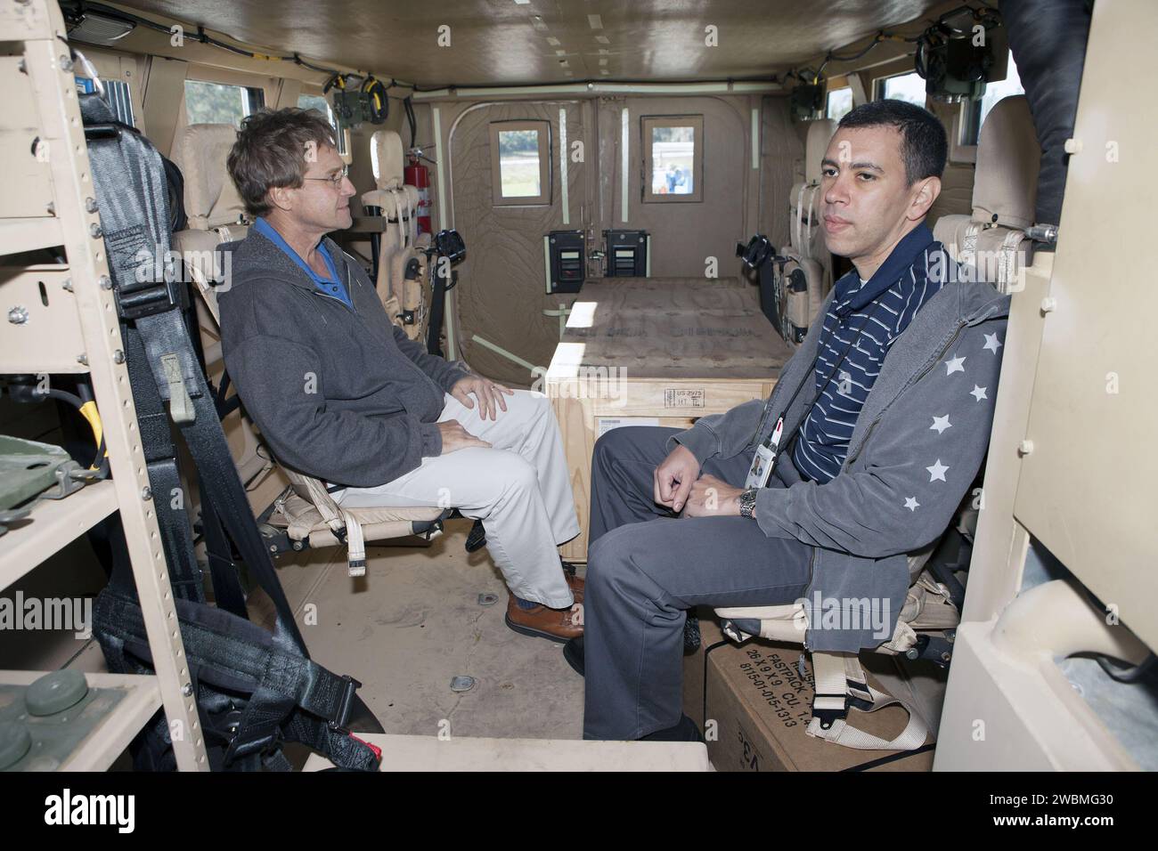 CAPE CANAVERAL, Fla. – Tom Hoffmann, left, and Danny Zeno, both Ground ...