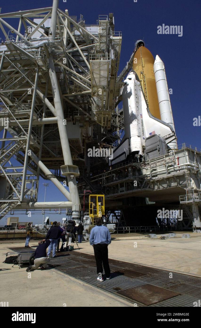 KENNEDY SPACE CENTER, Fla. -- Less than 24 hours before launch of STS ...