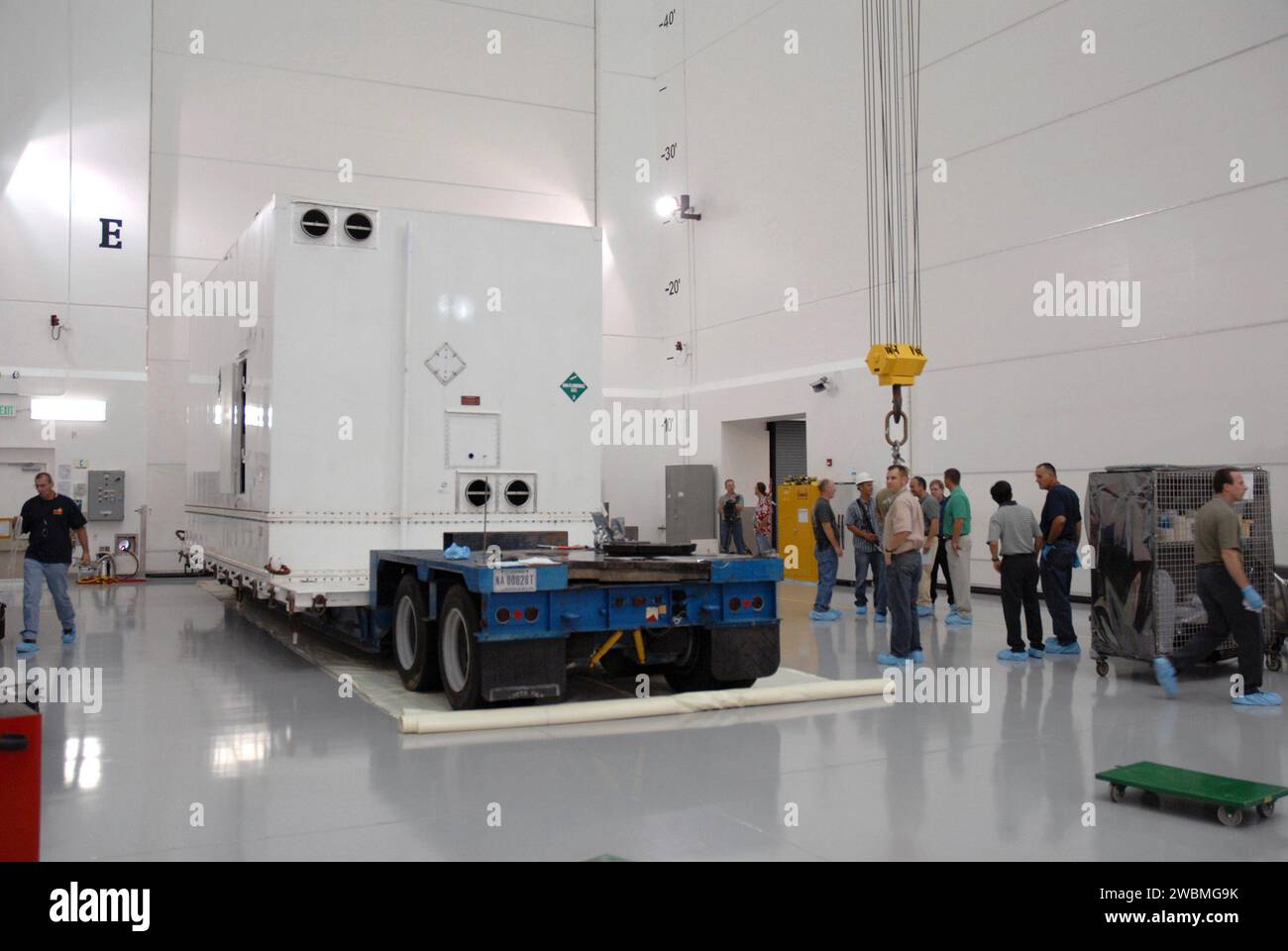 CAPE CANAVERAL, Fla. – The shipping container with NASA's Solar ...