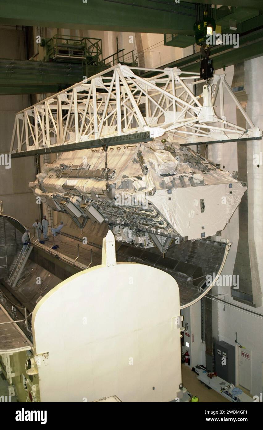 The Integrated Truss Structure S0 arrived at Kennedy Space Center for ...