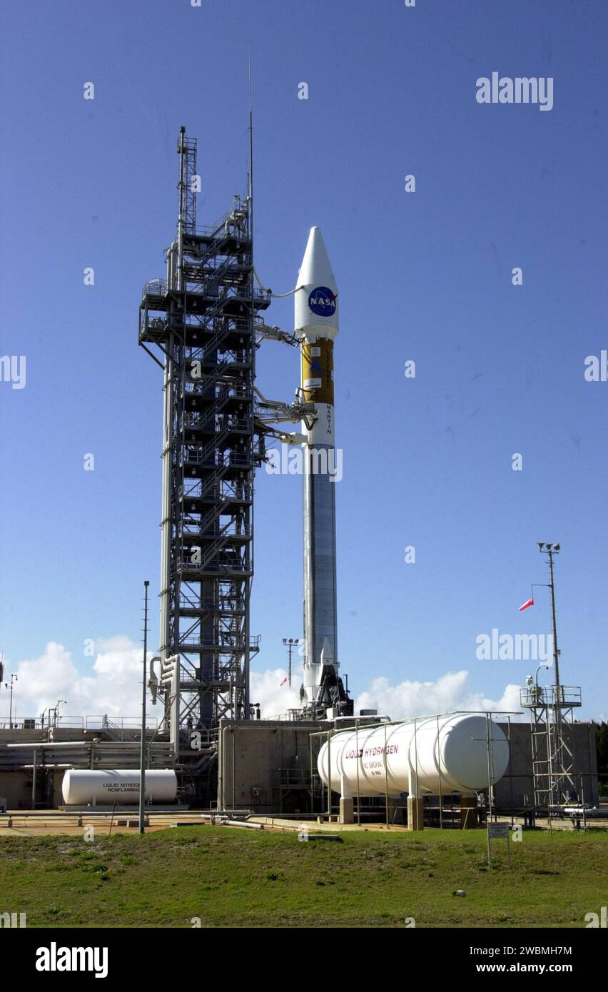 KENNEDY SPACE CENTER, FLA. -- After tower rollback, this Lockheed ...