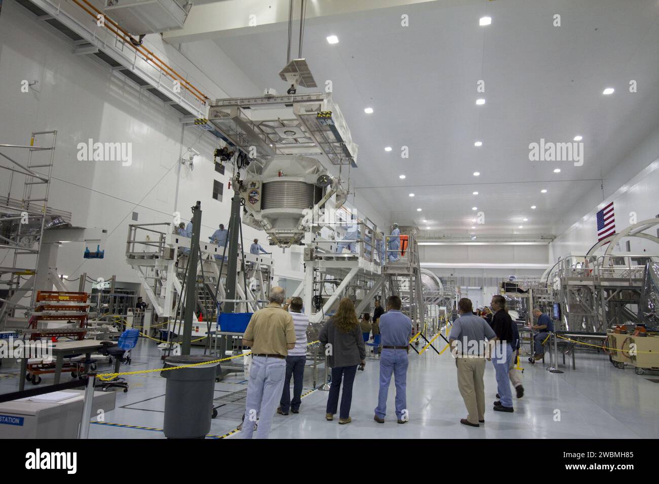 CAPE CANAVERAL, Fla. -- In the Space Station Processing Facility at ...