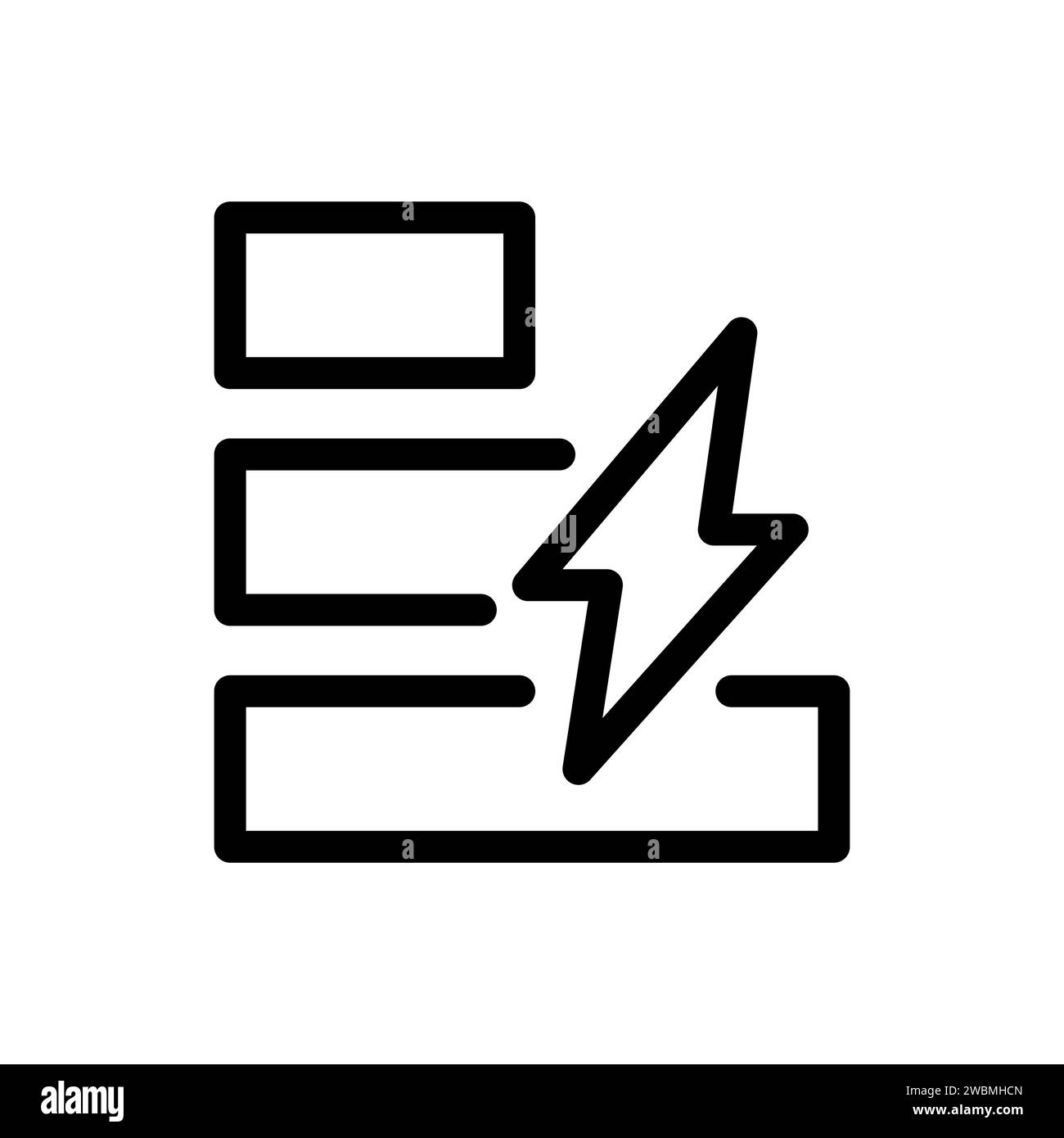 Vector line icon energy efficiency isolated on white background Stock ... Vector line icon energy efficiency isolated on white background Stock ...