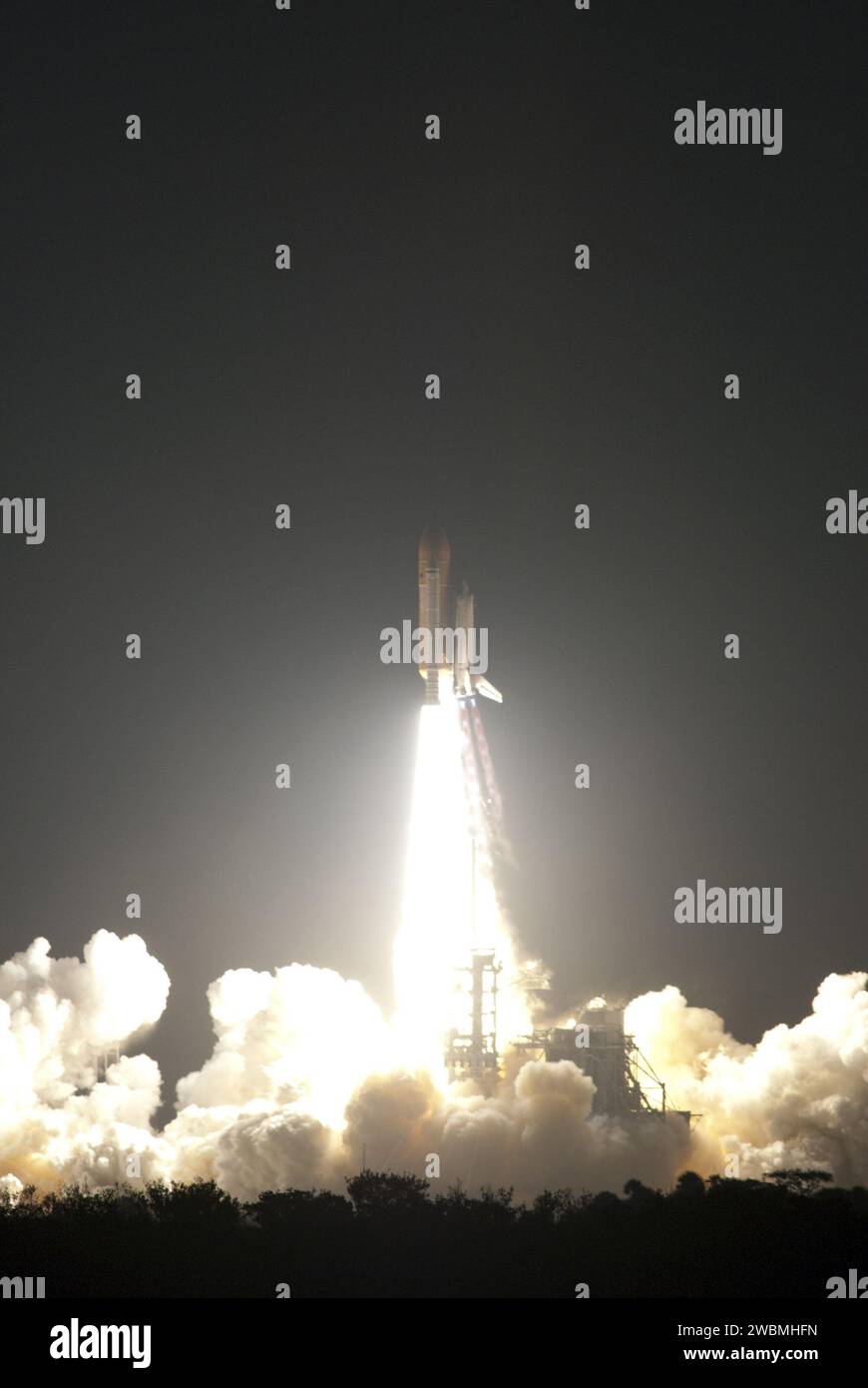 Space shuttle Endeavour launches from Launch Pad 39A at NASA's Kennedy ...