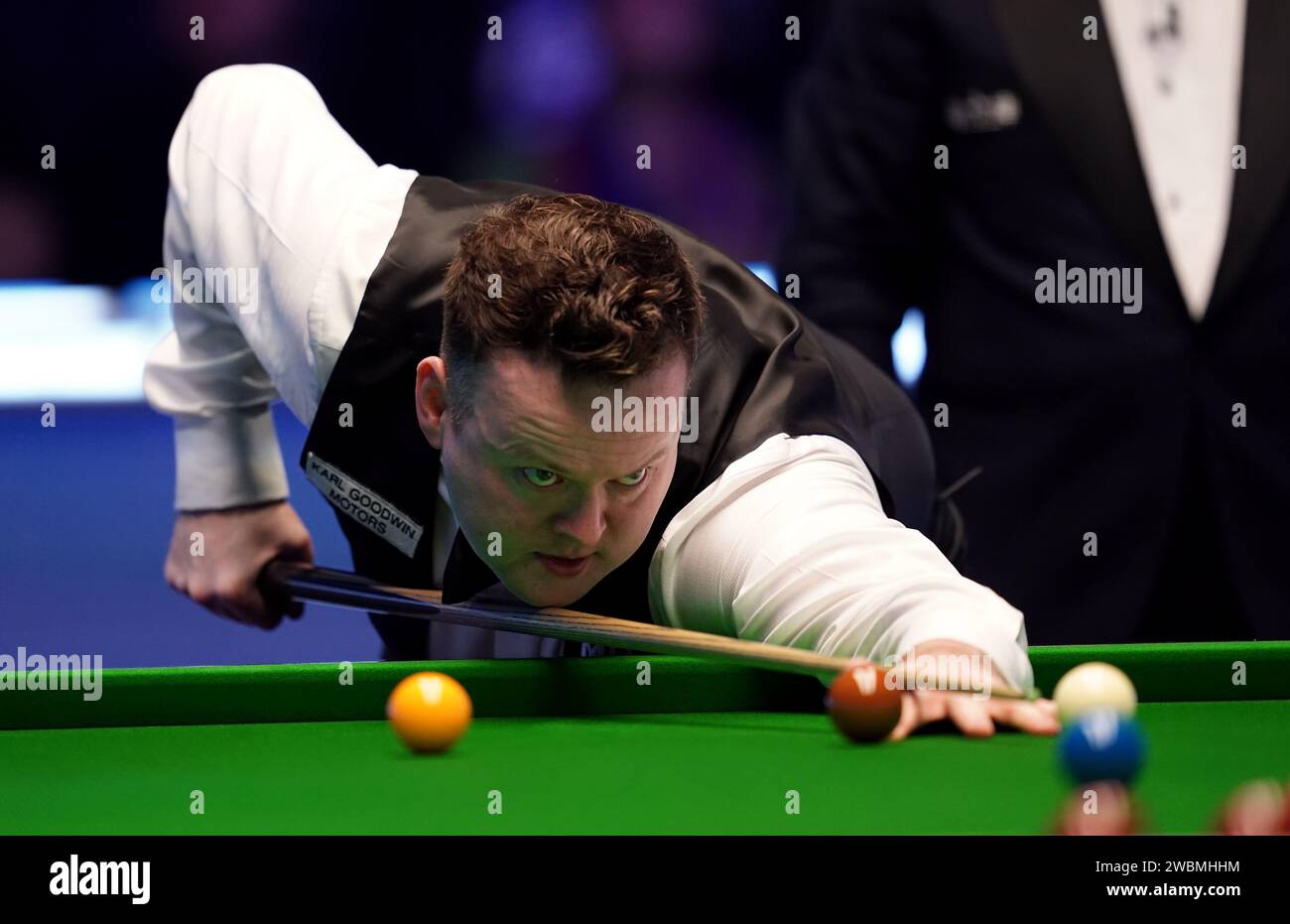 Shaun Murphy during their quarter final match against Jack Lisowski ...