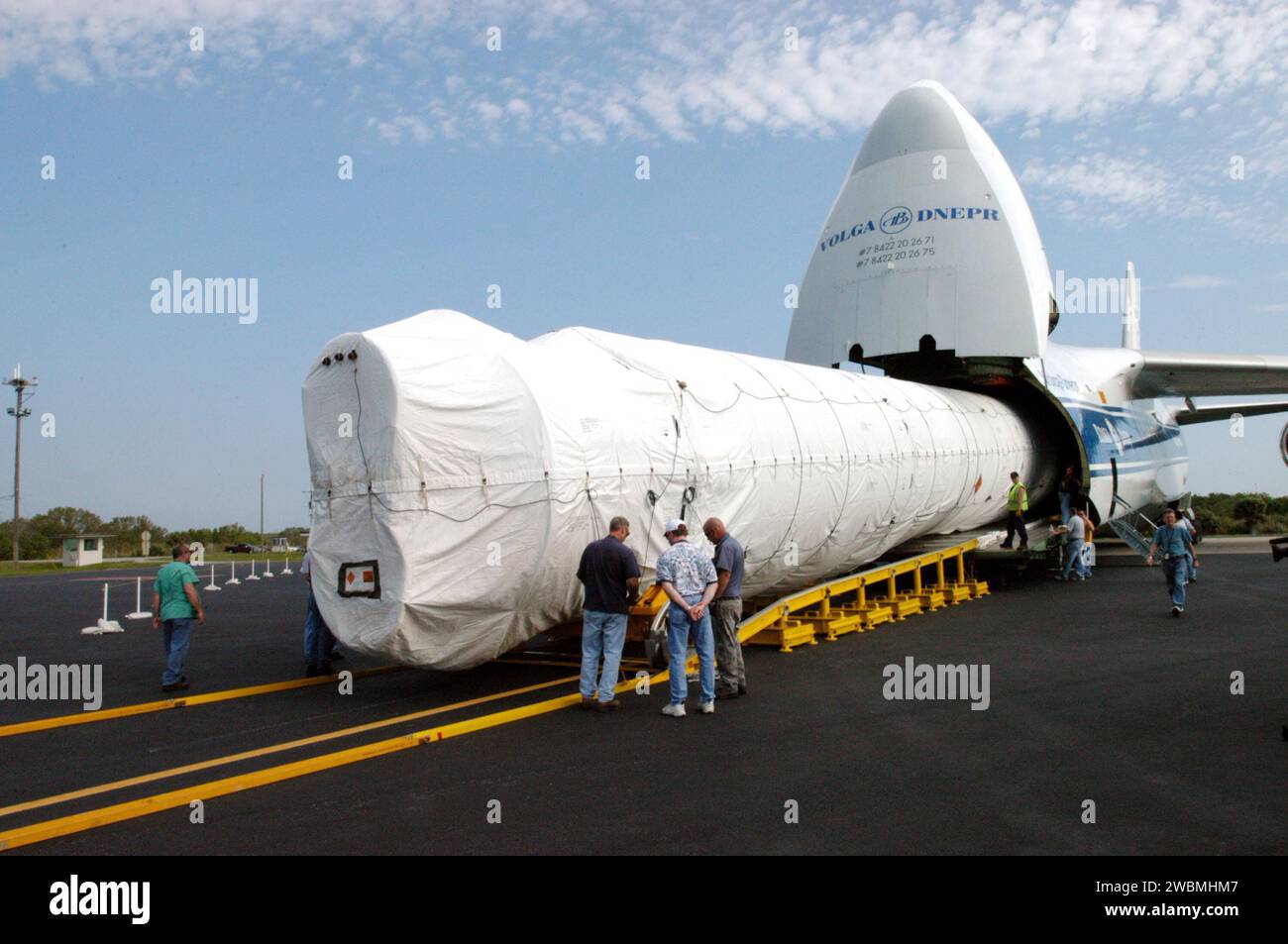 KENNEDY SPACE CENTER, FLA. - At the Cape Canaveral Air Force Station ...