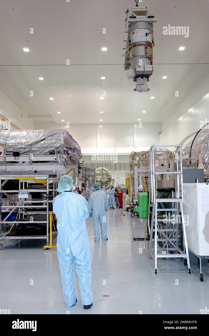 Lower deck solar array for ISS STS-115 is moved in the Space Station ...