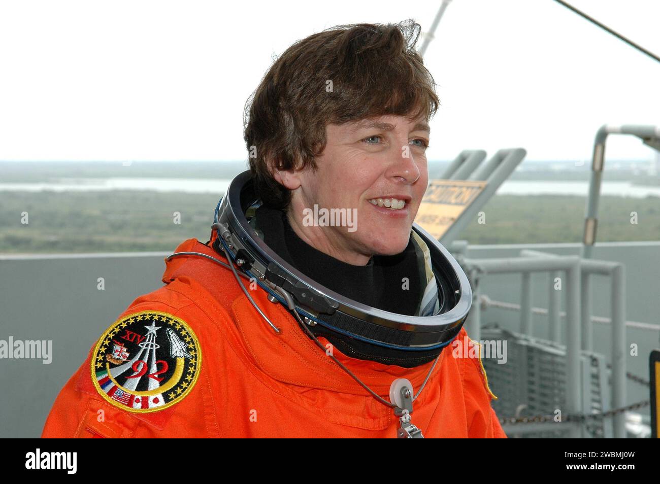 KENNEDY SPACE CENTER, FLA. - Following the mock countdown and emergency ...