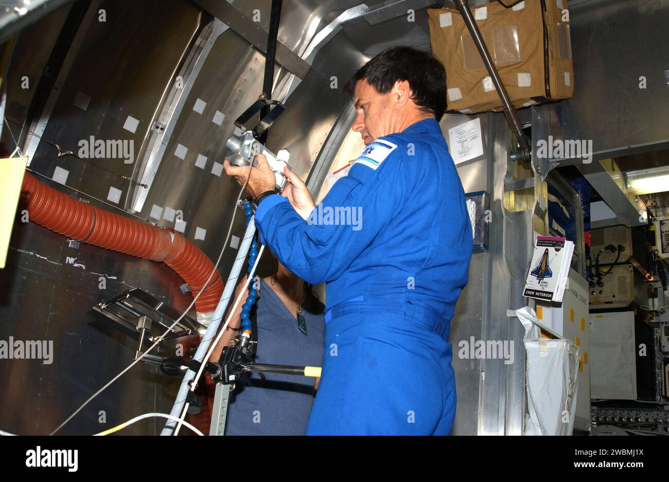 KENNEDY SPACE CENTER, FLA. -- STS-107 Payload Specialist Ilan Ramon ...