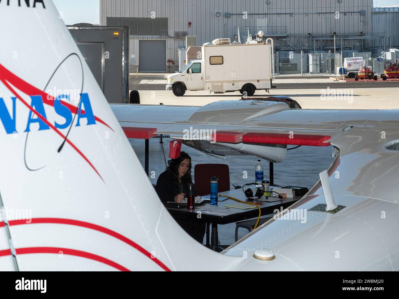 NASA engineers put the X-57 Maxwell, NASA’s first all-electric X-plane ...