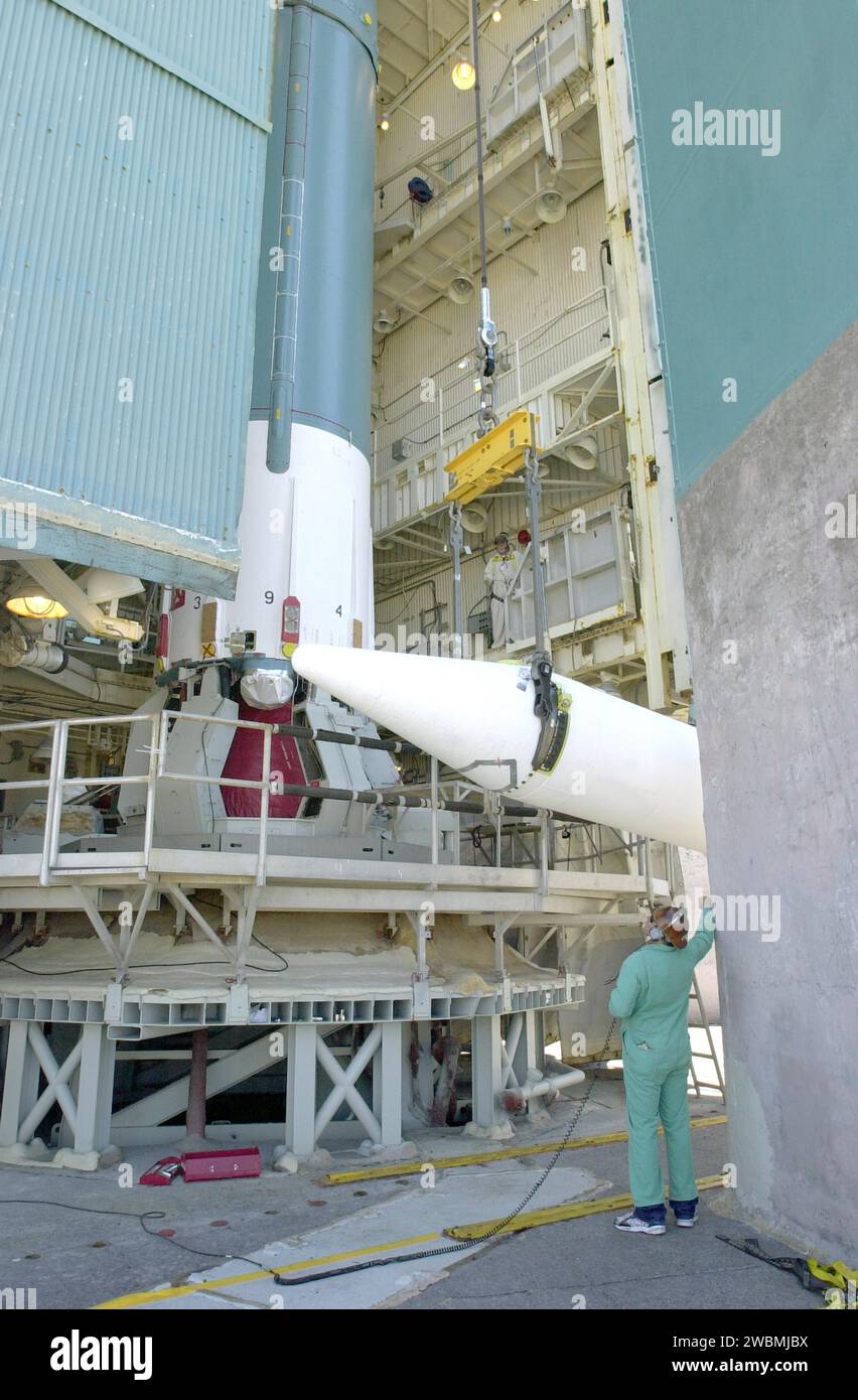 VANDENBERG AIR FORCE BASE, CALIF. - At NASA Space Launch Complex 2 on Vandenberg Air Force Base ...