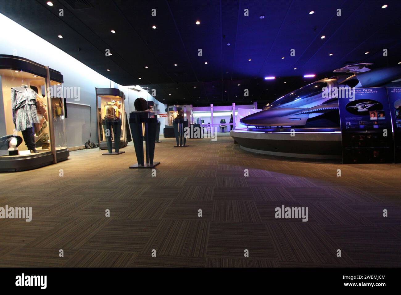 Nasa kennedy space center visitor complex hosts star trek hi-res stock ...