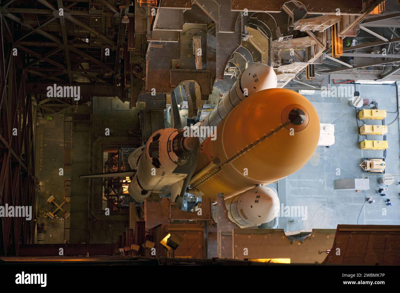 CAPE CANAVERAL, Fla. -- Space shuttle Atlantis, attached to its ...