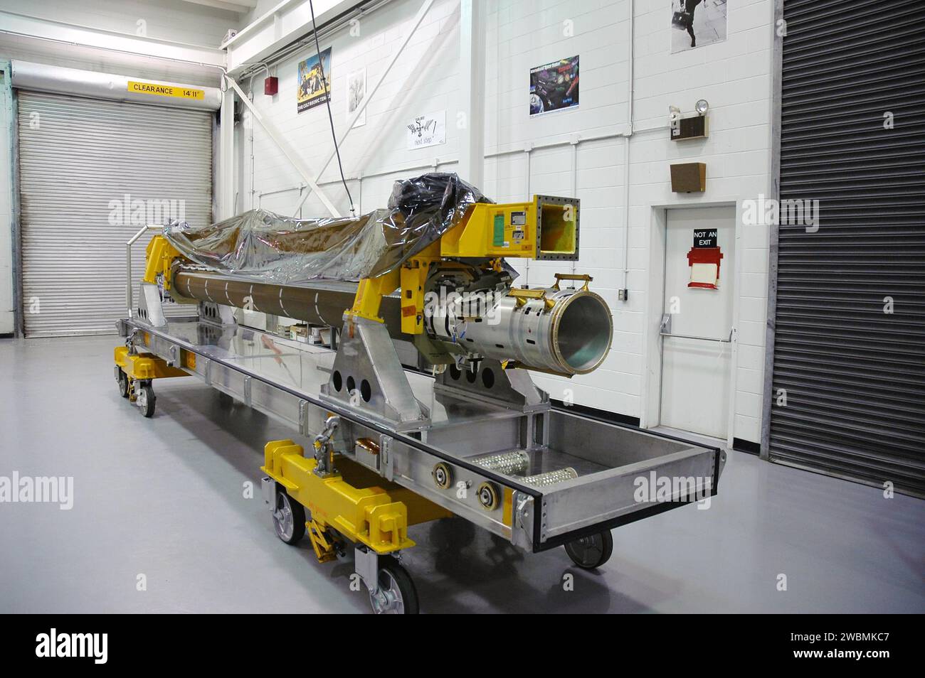KENNEDY SPACE CENTER, FLA. - One part of the Orbiter Boom Sensor System ...