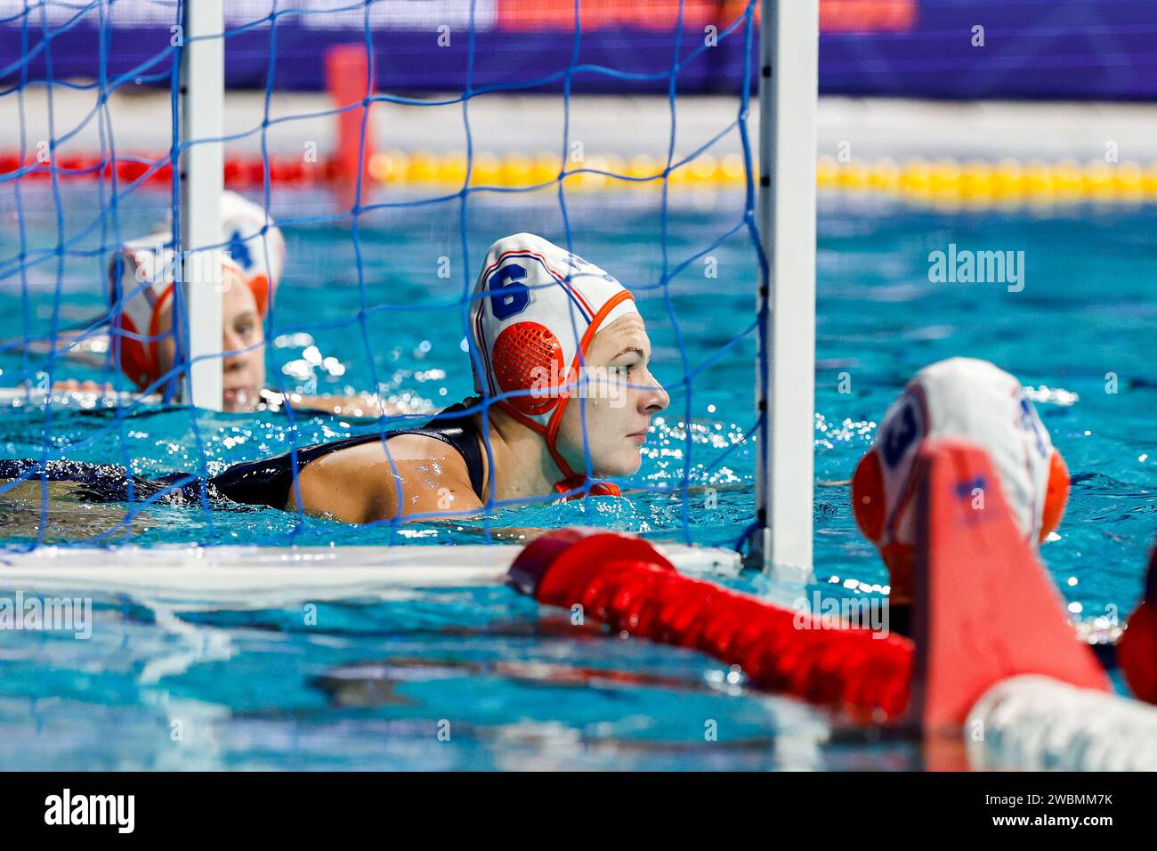 EINDHOVEN, NETHERLANDS - JANUARY 11: Simone van de Kraats of the ...