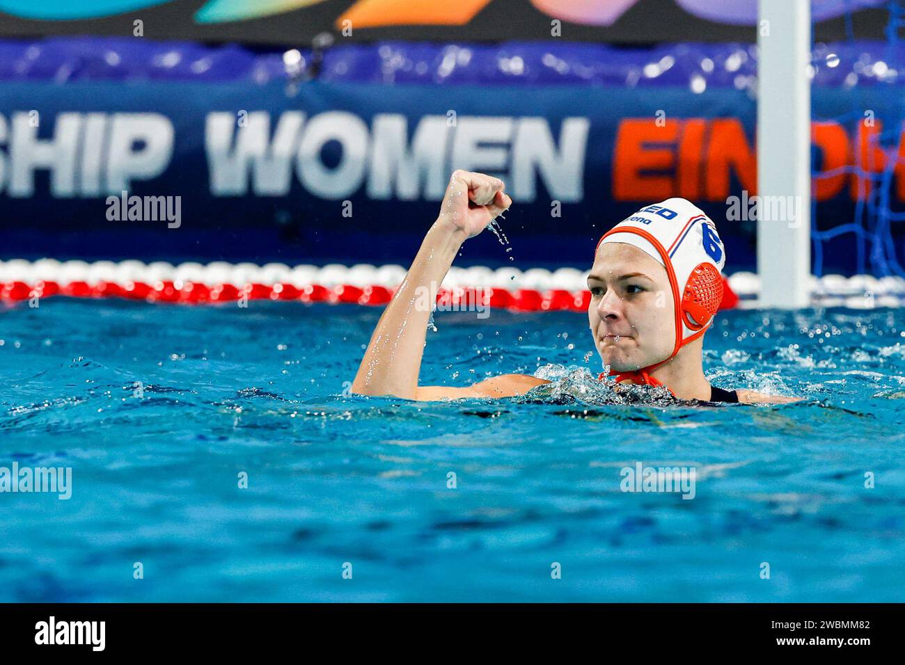 EINDHOVEN, NETHERLANDS - JANUARY 11: Simone van de Kraats of the ...