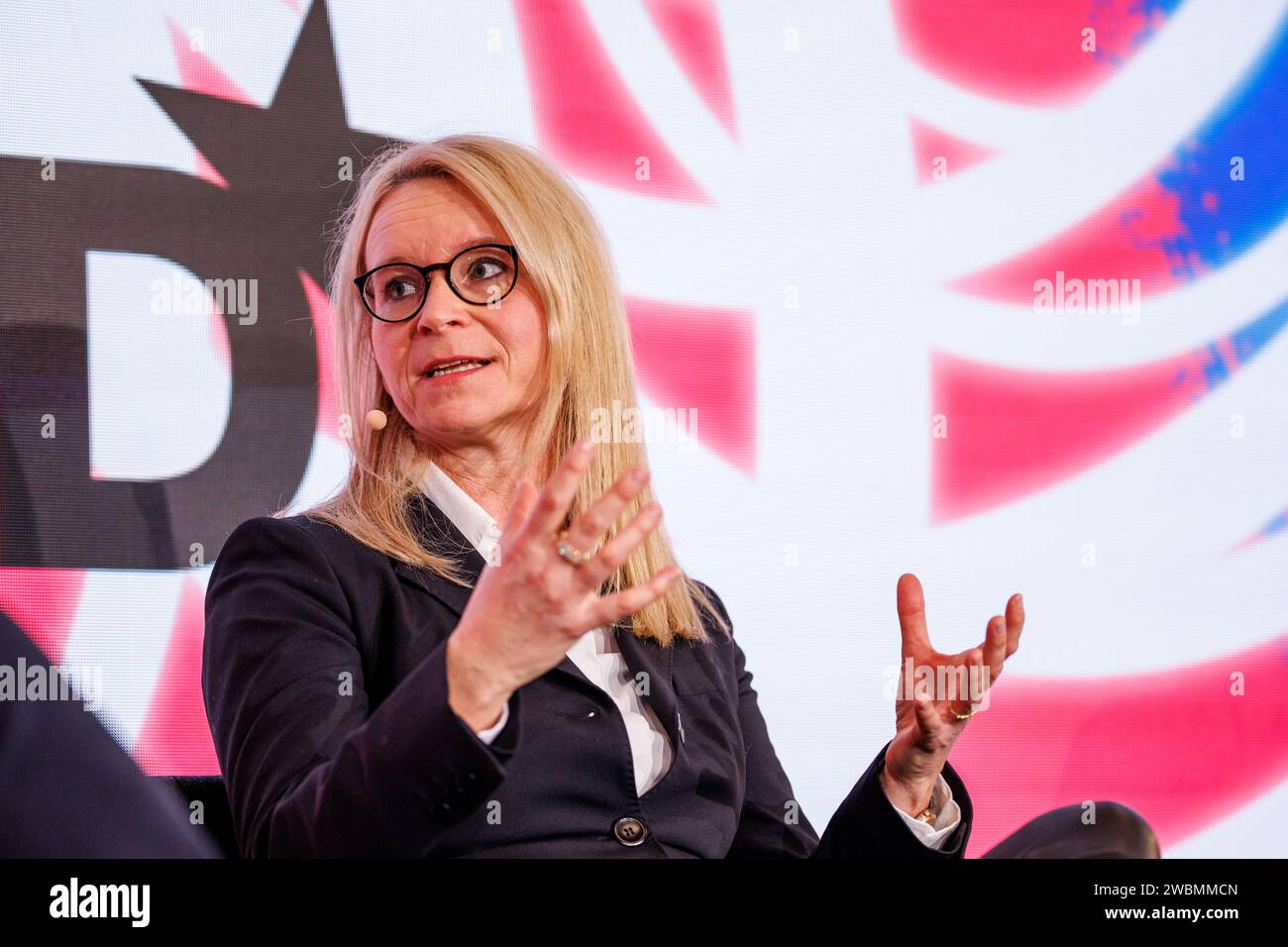 Munich, Germany. 11th Jan, 2024. Nicole Gerhardt, Chief Human Resources ...