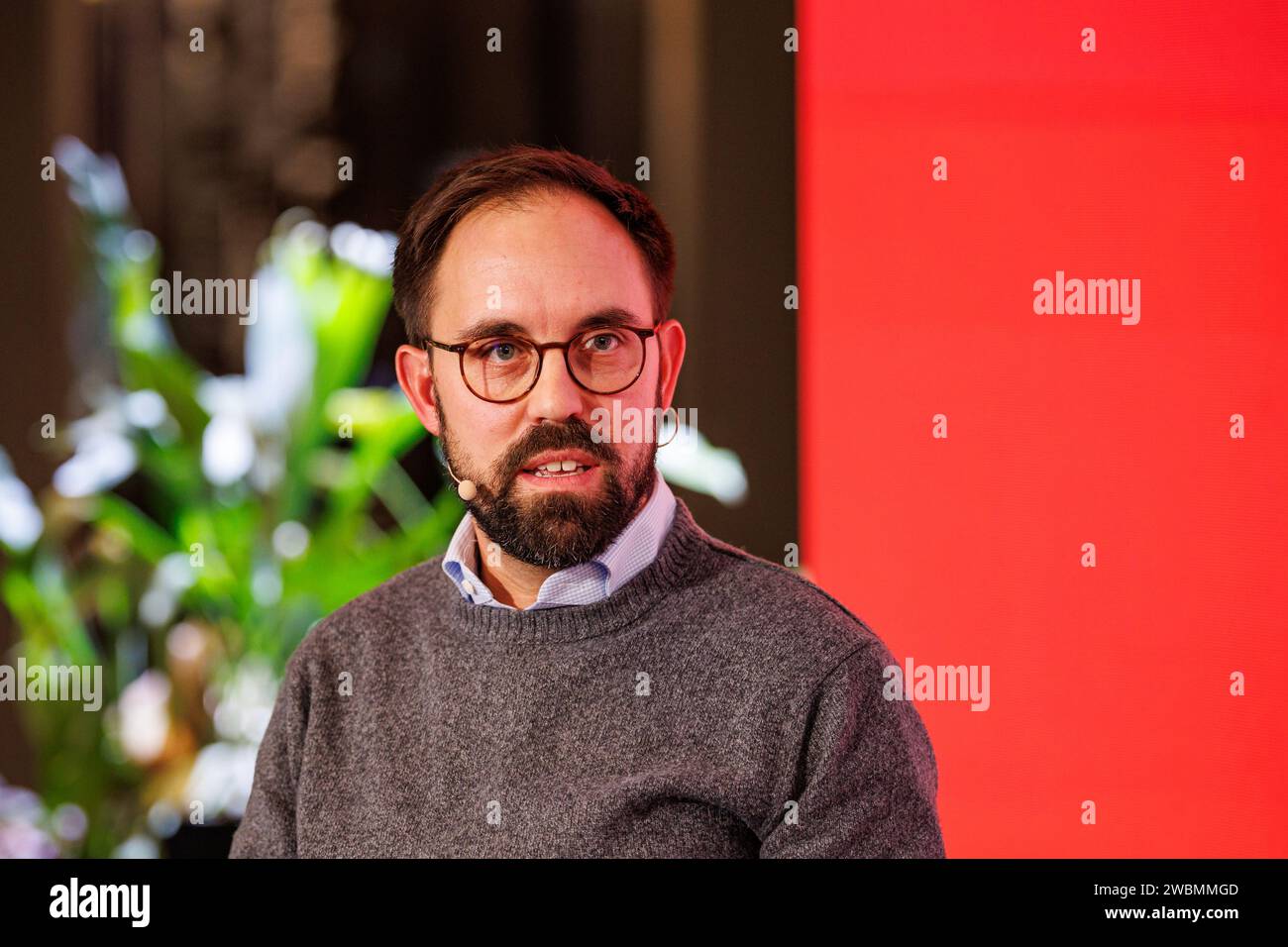 Munich, Germany. 11th Jan, 2024. Christian Mohr, Chief Customer Officer ...