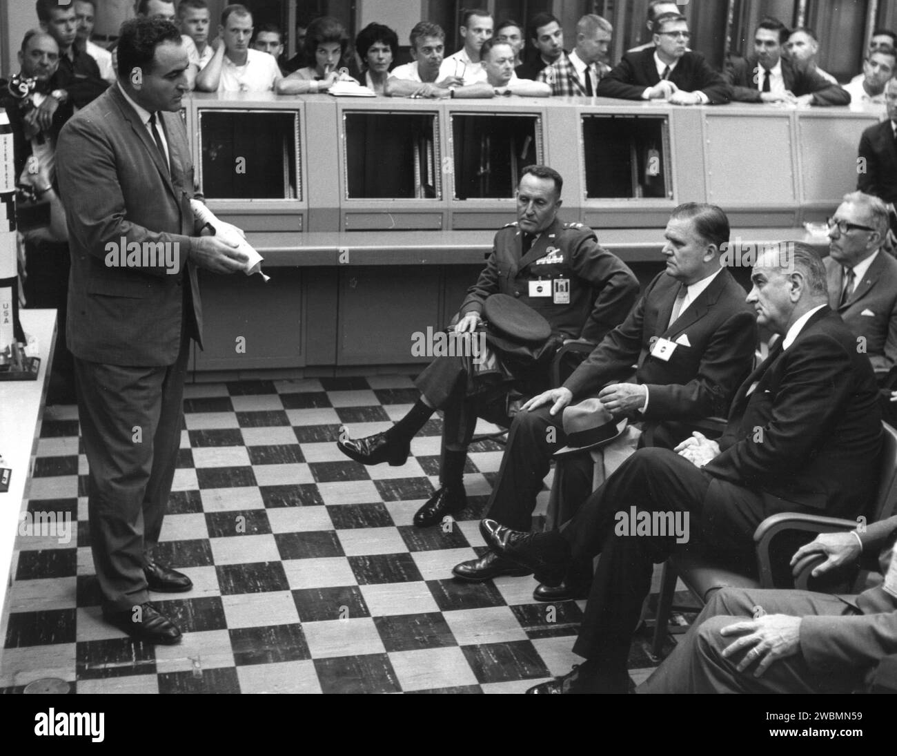 On September 15, 1964, President Lyndon B. Johnson, NASA Administrator ...