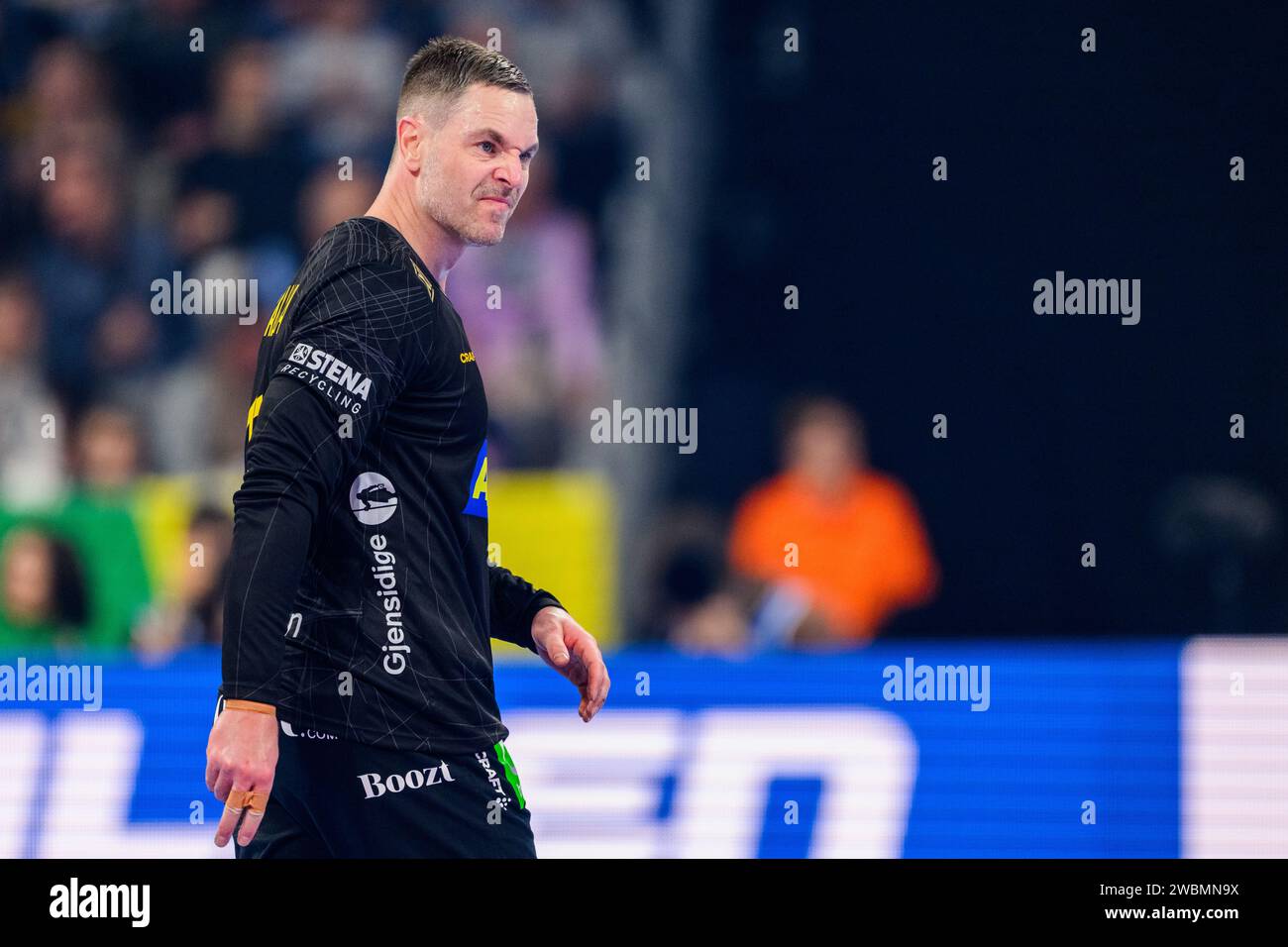 Goalkeeper Andreas Palicka of, Sweden. , . during the EHF European Handball Championship match ...
