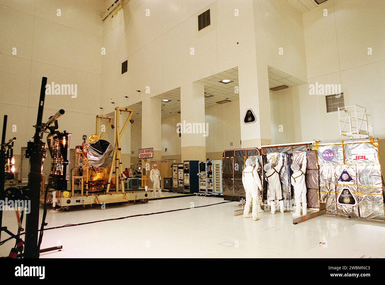 In the Spacecraft Assembly and Encapsulation Facility 2 (SAEF-2 ...